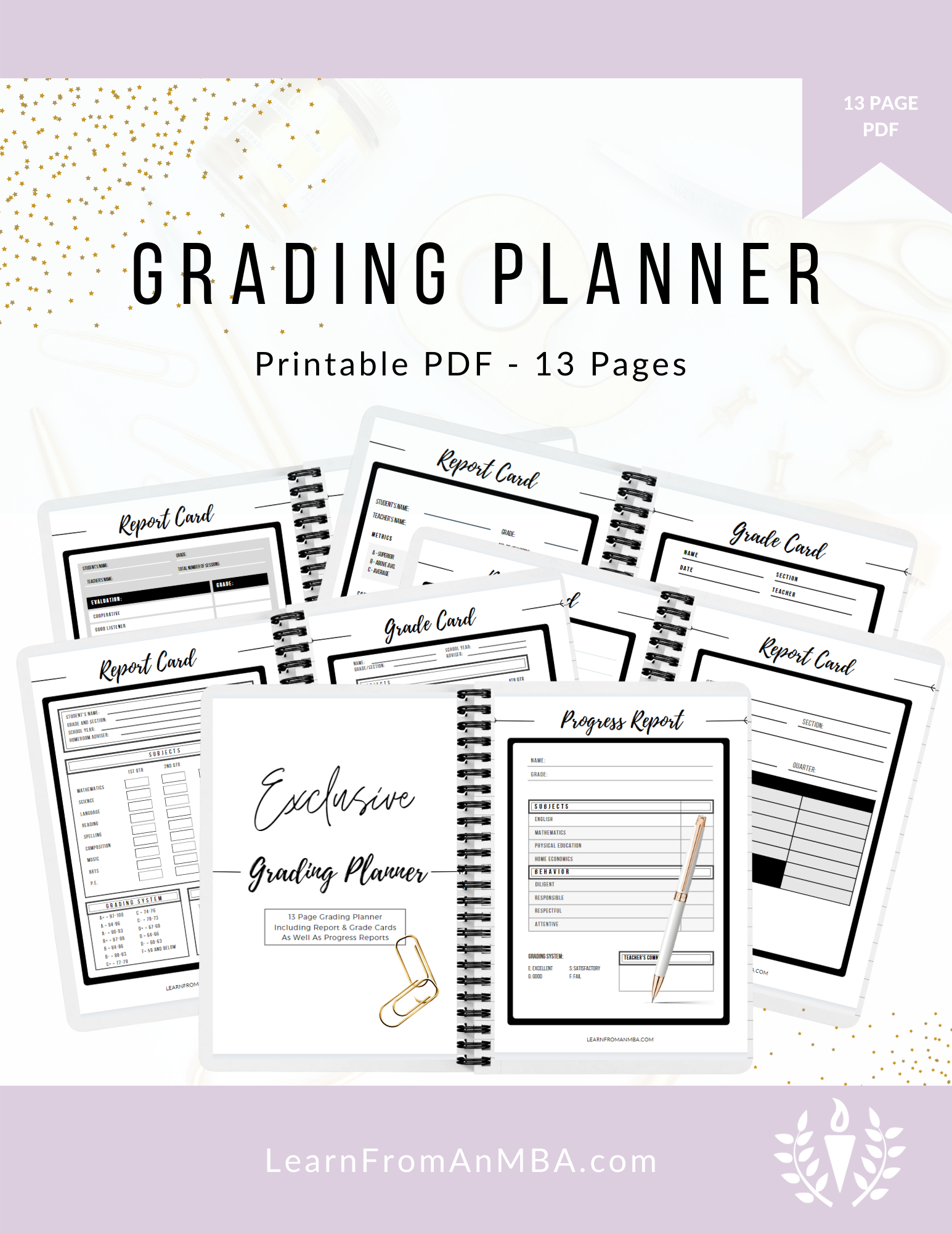 Grading Planner - Learn From An MBA