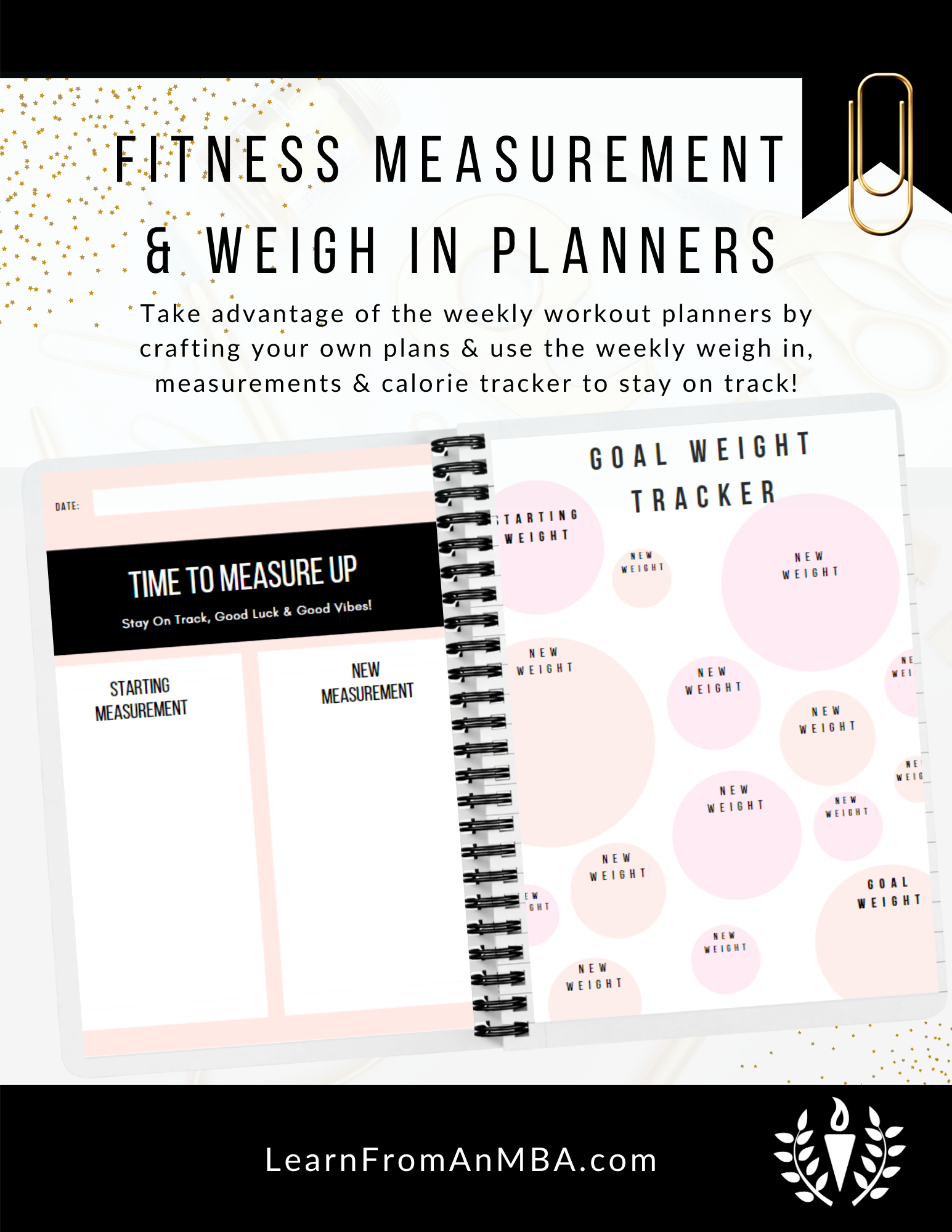 The Workout & Fitness Planner - Learn From An MBA